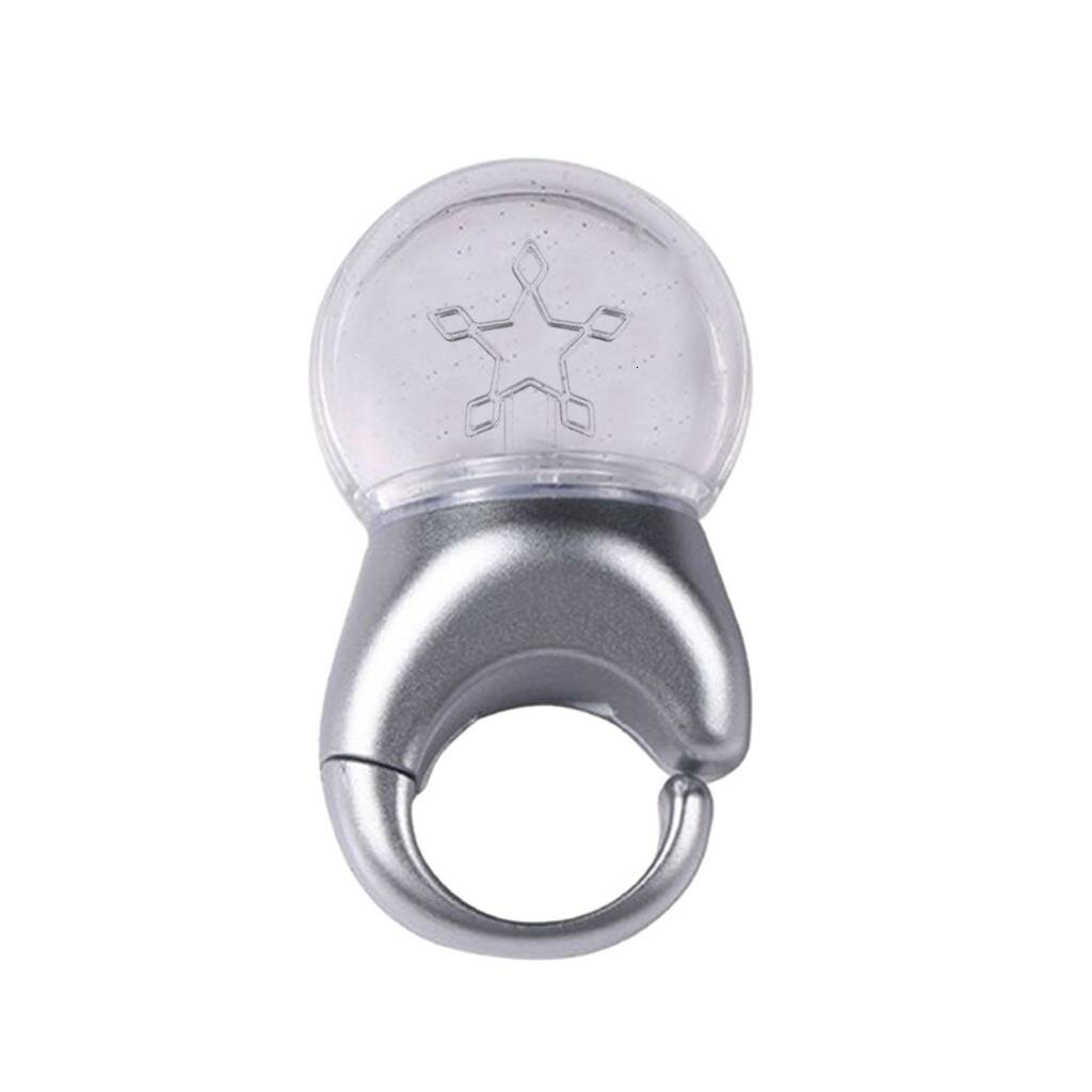 Светящееся LED-кольцо для концертов, снежинка