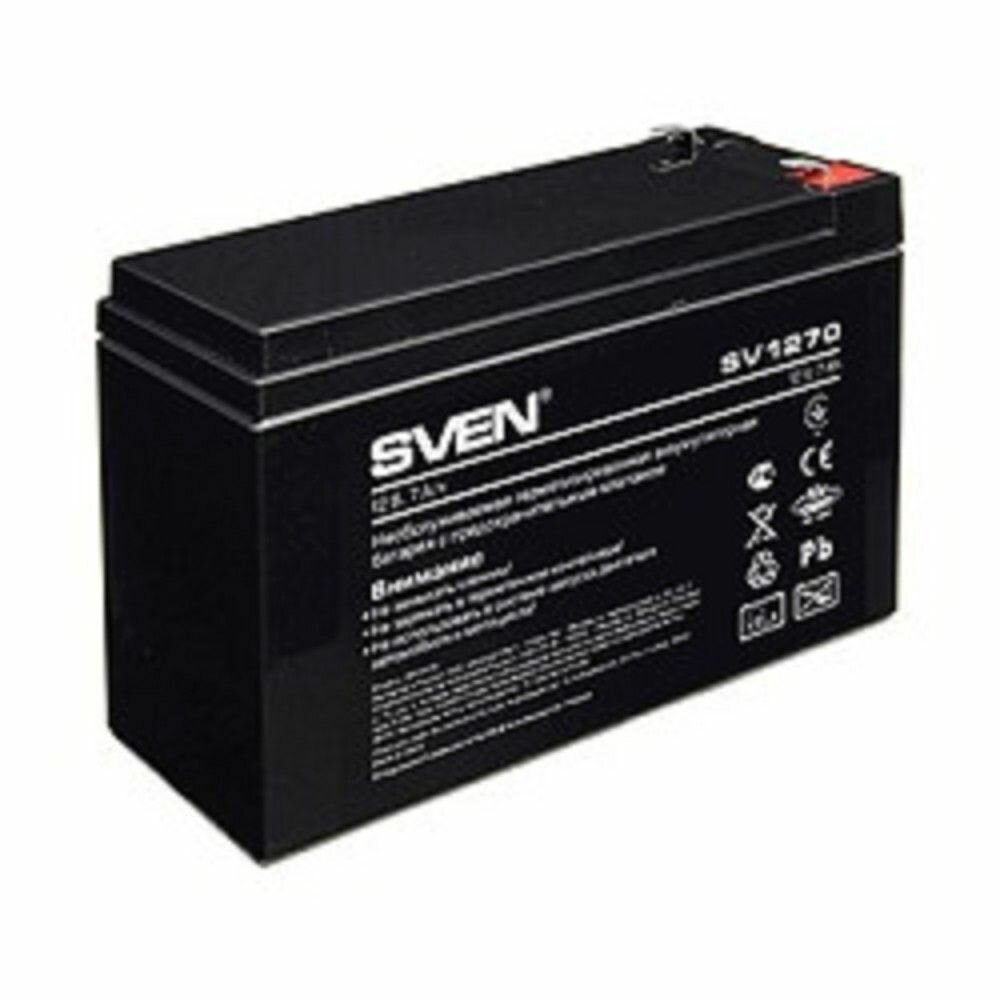 Sven SV1270 (12V 7Ah) батарея аккумуляторная
