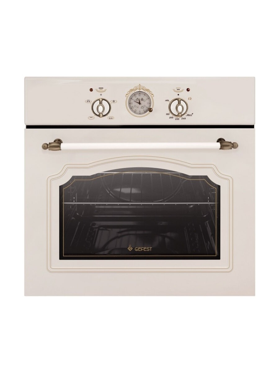 Духовой шкаф Gefest ДГЭ 601-01К64, газовый, с грилем, бежевый