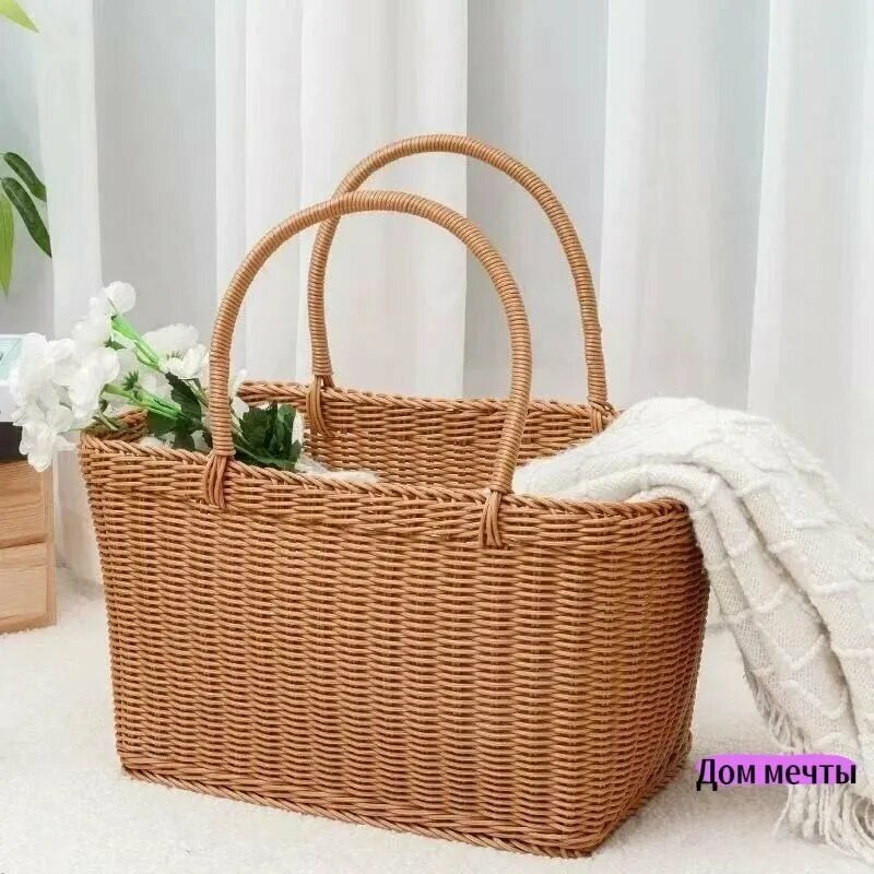 Корзина для хранения длина 35 см, ширина 20 см, высота 20 см.