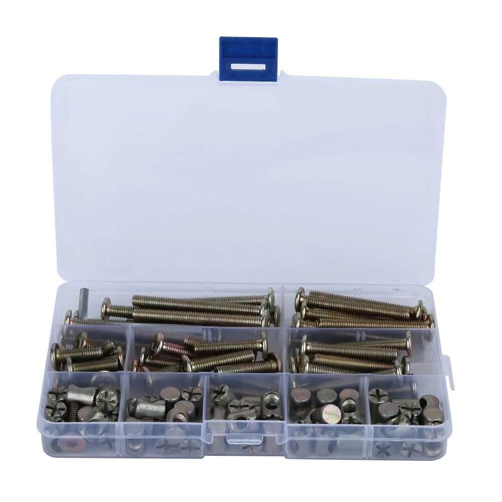 Винт комплект крепежа для мебели оцинкованный стальной винт саморез 1 шт.