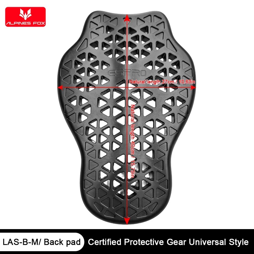 Мотоциклетная Защитная Экипировка С Сертификатом CE, Полный Комплект Защиты Тела Со 1PCS Back Pad