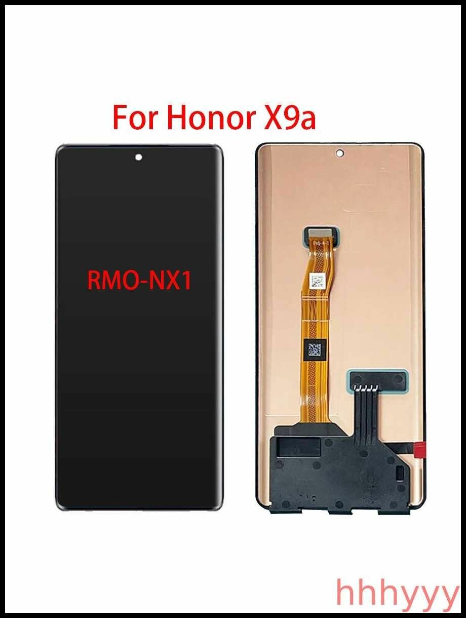 Дисплей на Honor X9A в сборе с тачскрином Черны
