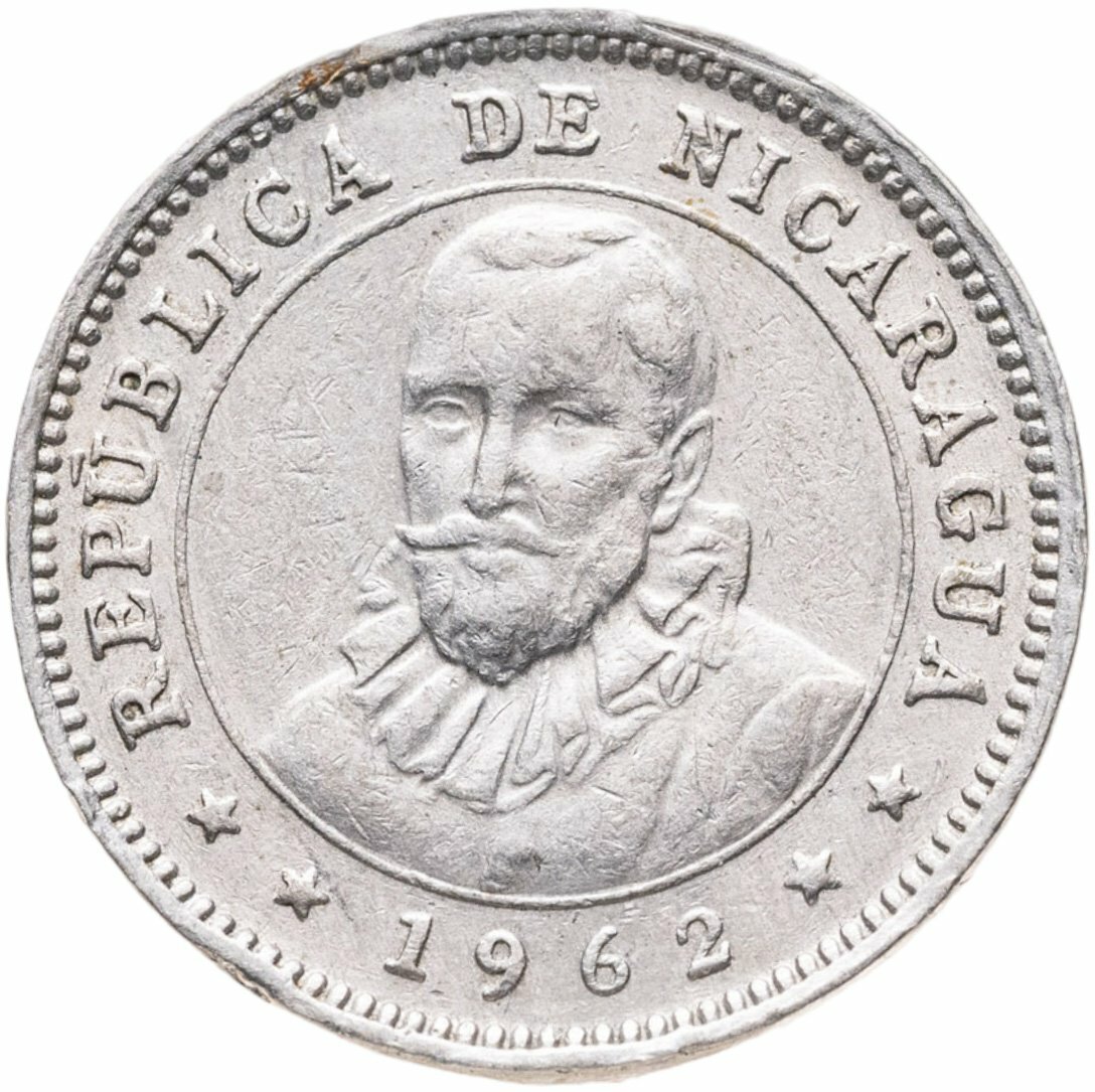 Никарагуа 5 сентаво (centavos) 1962