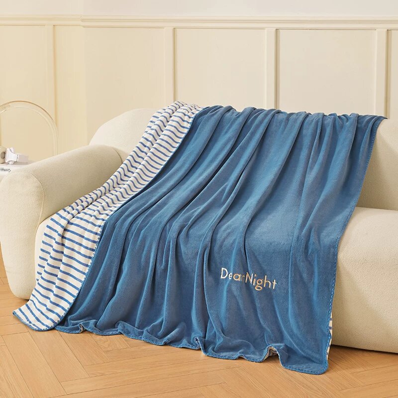 Плед Heilan Home из молочного вельвета, утолщенный, зимний, для дивана, новая модель 2026 года, для сна, офисный