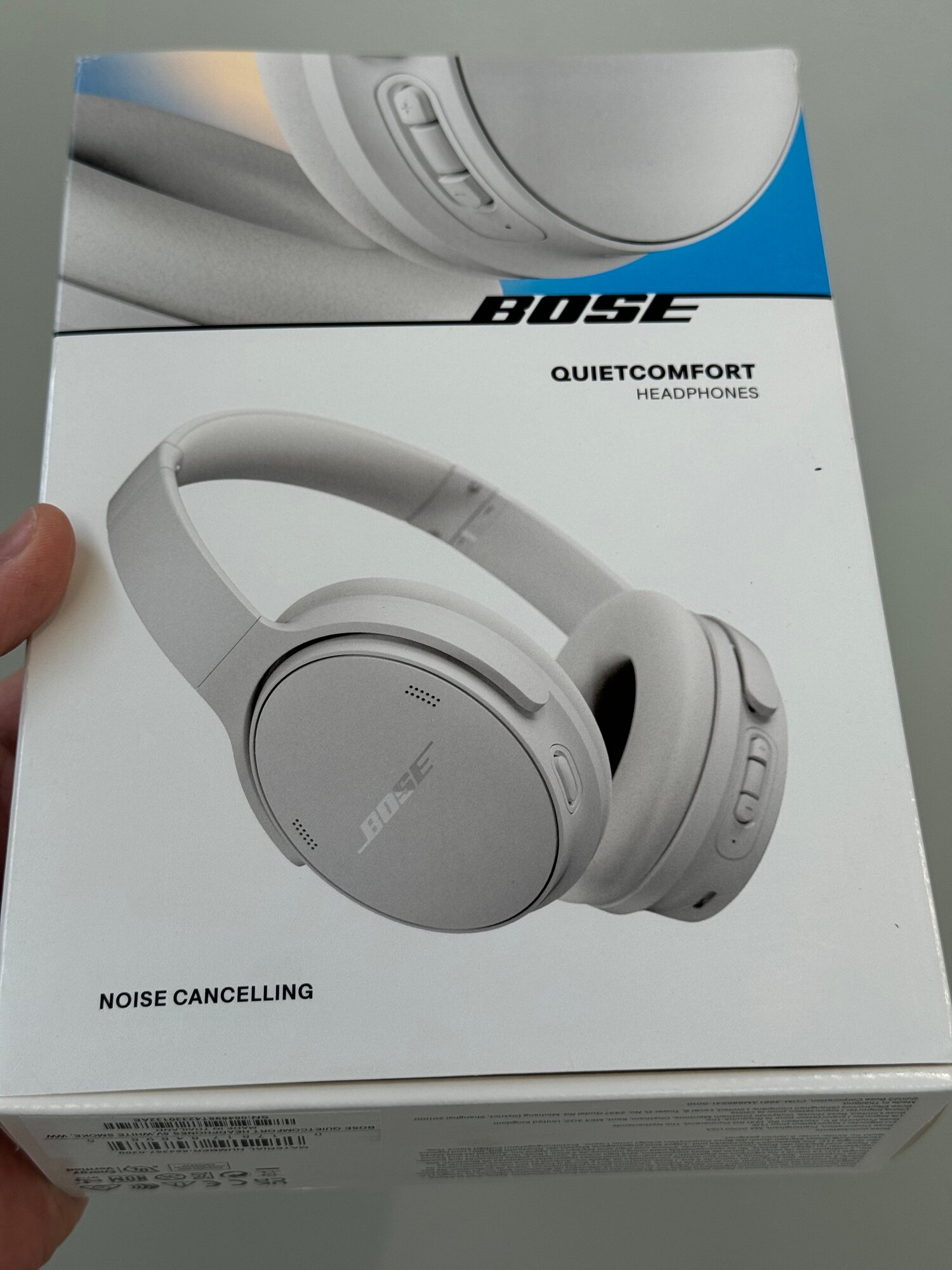 Беспроводные наушники Bose QuietComfort Headphones 2023 White Smoke