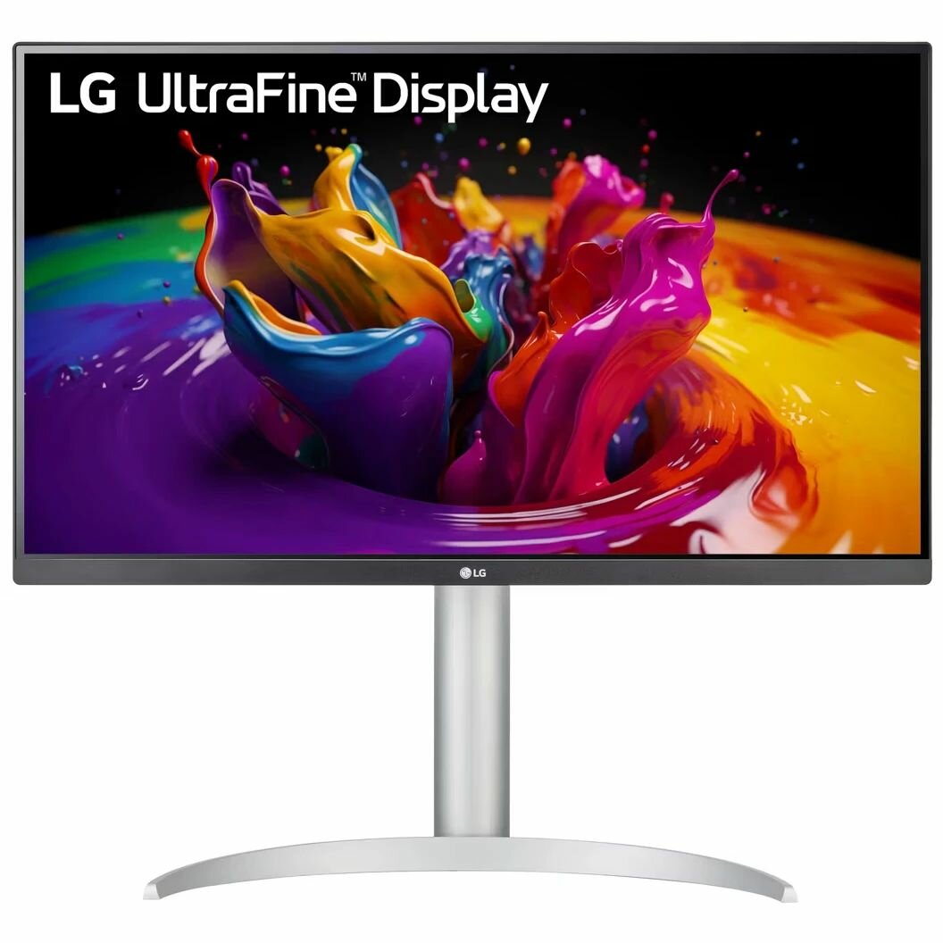 LG 27" Монитор 27UP850K-W 27" 4K IPS, USB-C 90 Вт, HDR400, 95 проц. DCI-P3, заводская калибровка, регулируемая подставка, белый