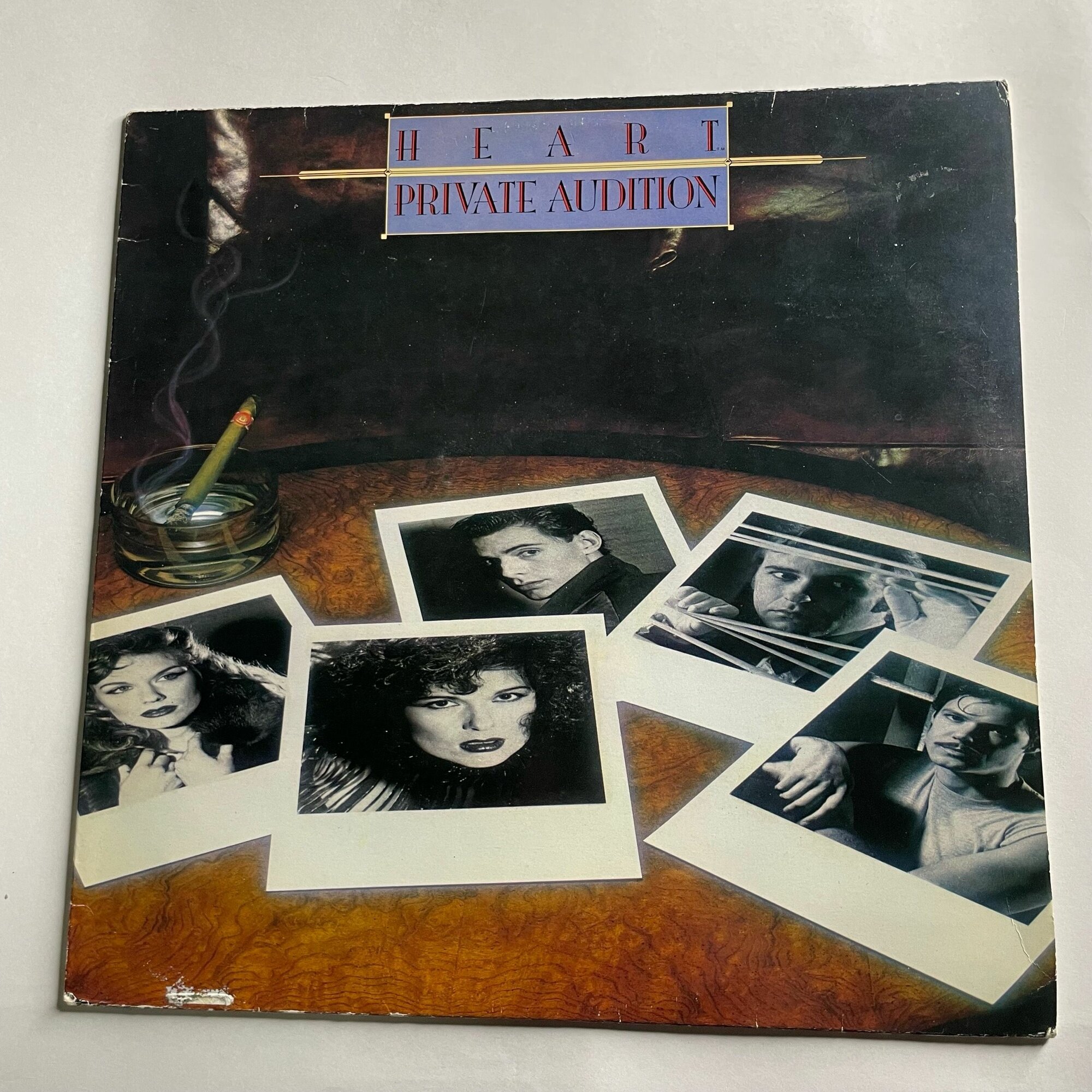 Винтажная виниловая пластинка LP Heart Private Audition (Нидерланды 1982)
