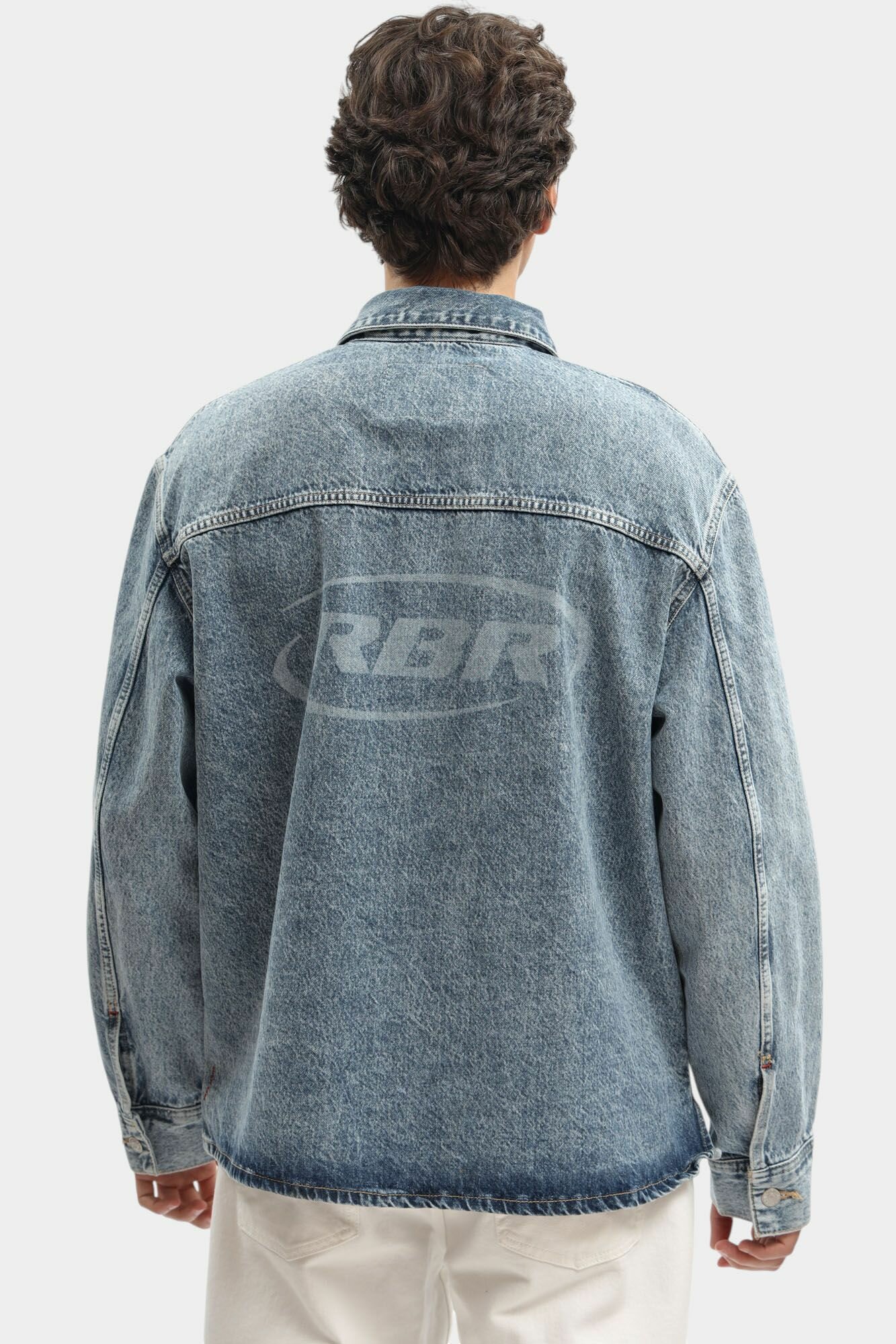 Рубашка Pepe Jeans, размер L, cиний — фото 1