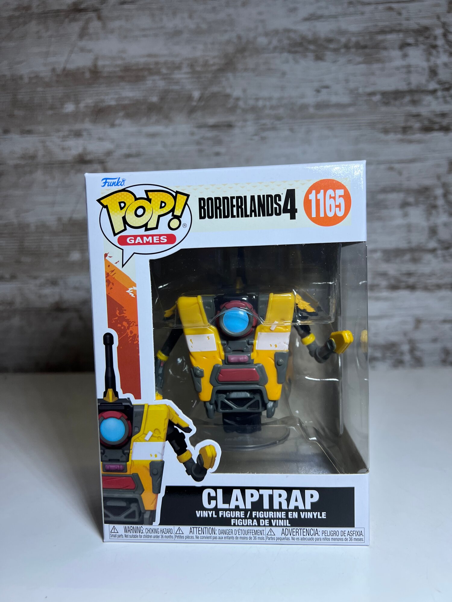 Funko pop Borderlands 4 Claptrap, vinyl figure, 10 см от Funko