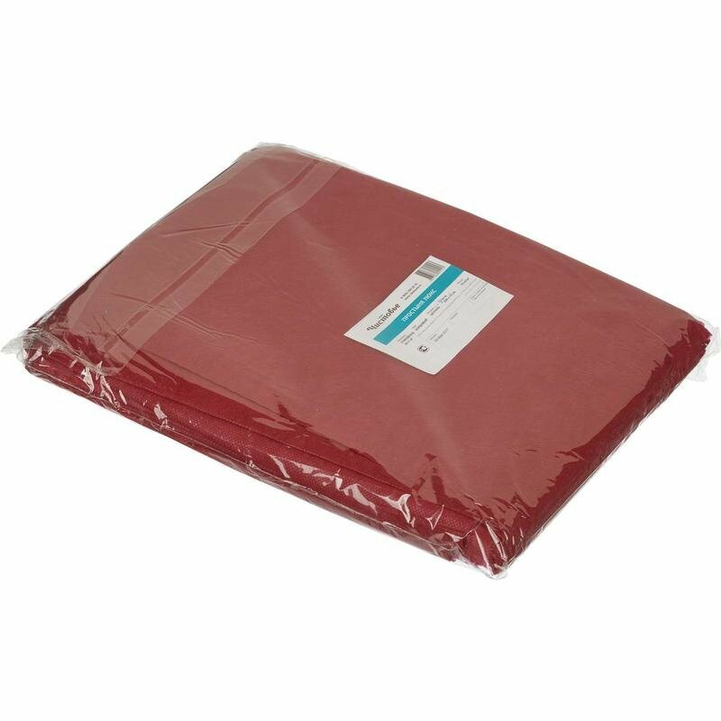 Простыня 200x70, спанбонд, пл.30, бордо, 10шт/уп, штучно, 00-048, 646971