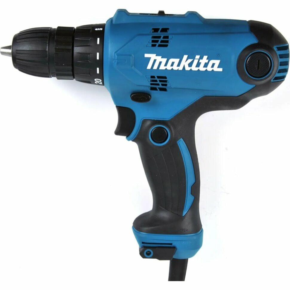 Дрель-шуруповерт сетевая Makita DF0300, 320 Вт, 1231798