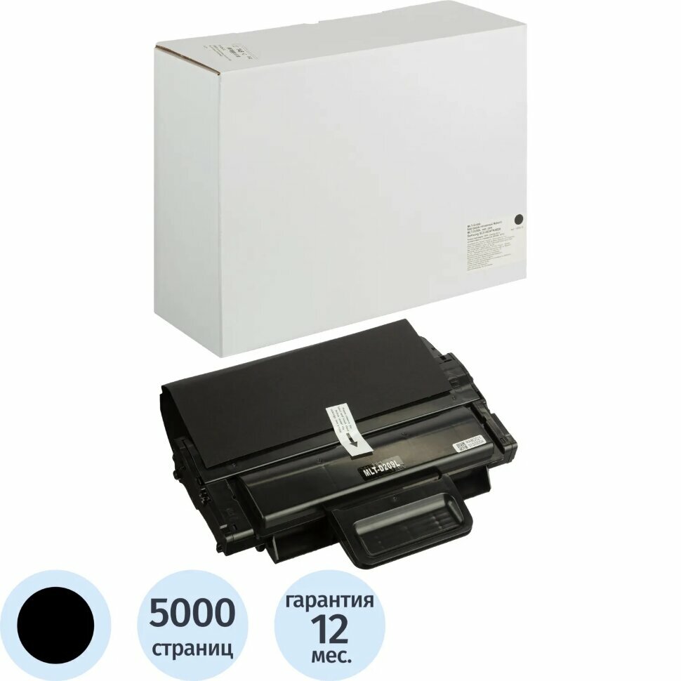 Картридж лазерный Retech MLT-D209L чер. для Samsung SCX-4824FN/4828, 1958078