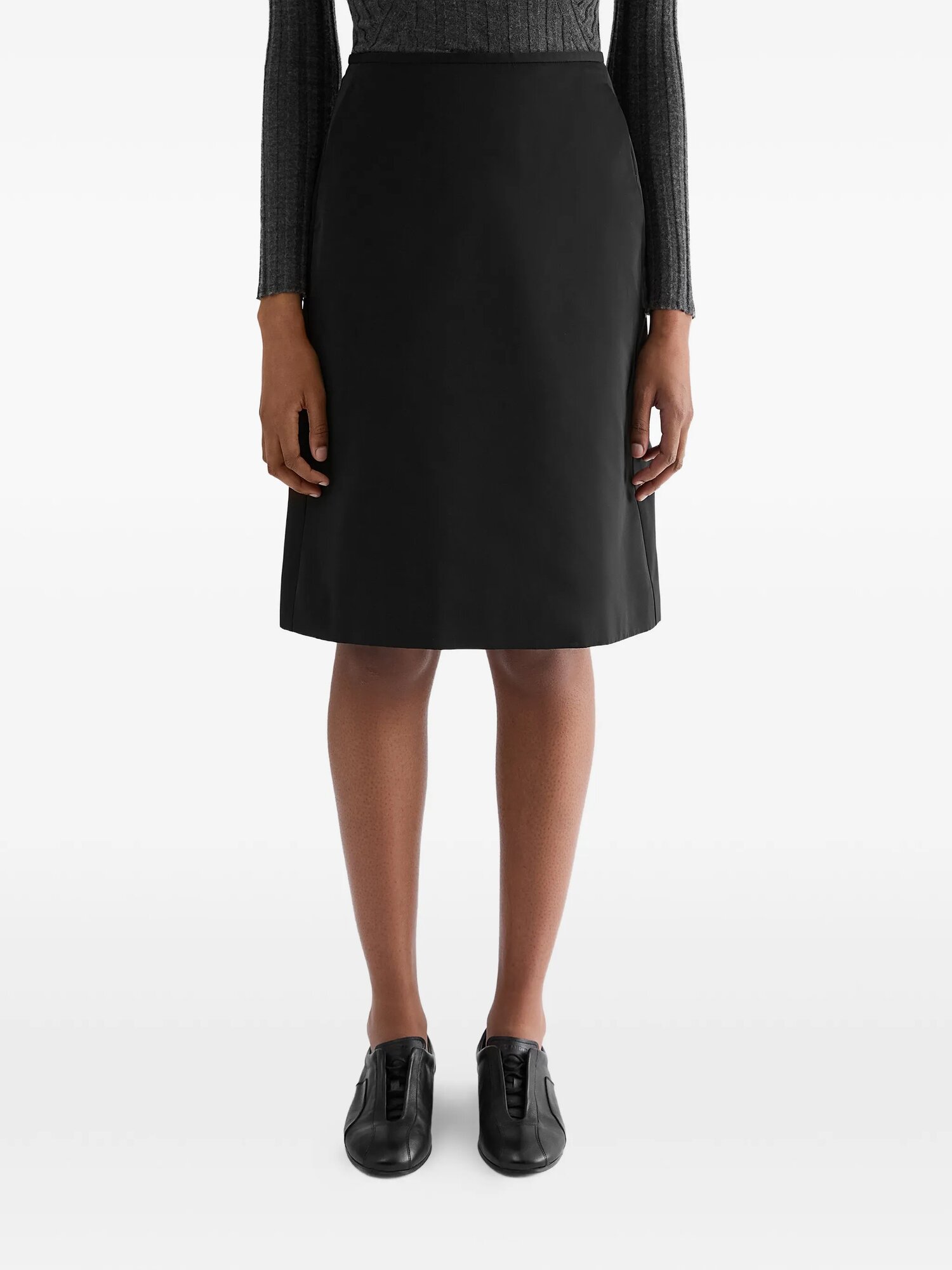 Юбка Jil Sander A-line midi skirt, размер 38 — фото 1