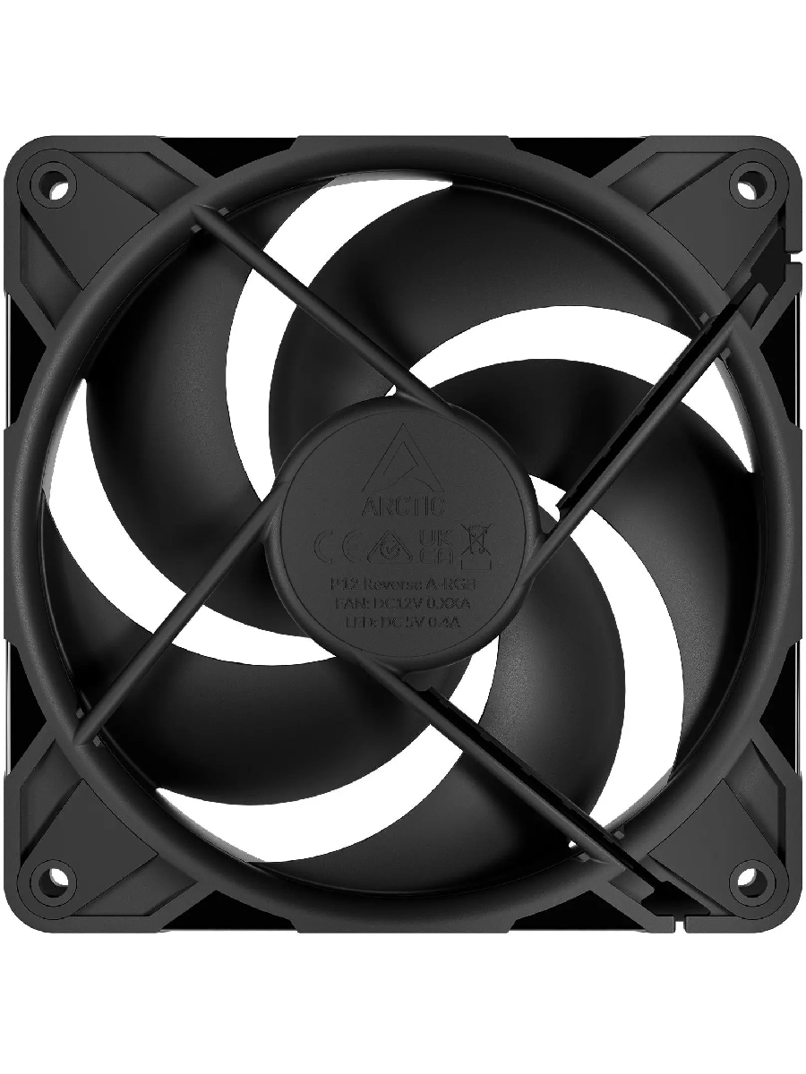 Вентилятор для корпуса ARCTIC P12 Pro Reverse ACFAN00332A 120mm, 500-3000rpm, 73CFM (3-pack)