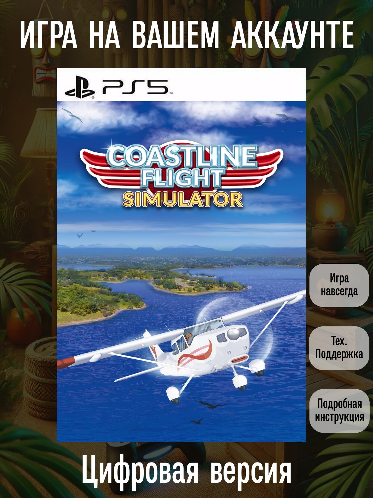 Coastline Flight Simulator | PlayStation | английский язык | Спорт