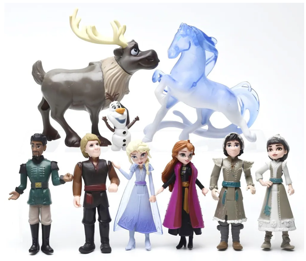 (№3) Набор фигурок из 9 шт Холодное сердце (Frozen) (5-11см)