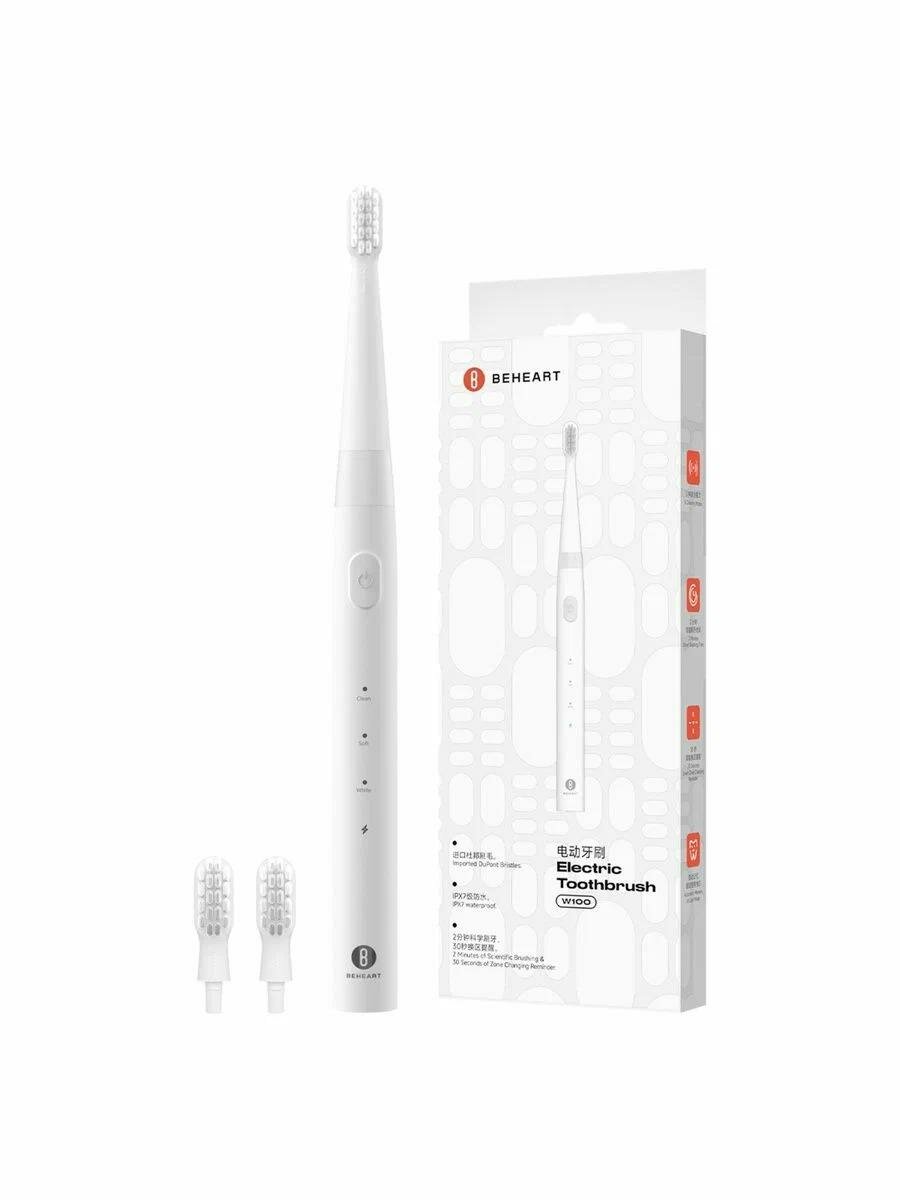 Электрическая зубная щетка Beheart W100 White