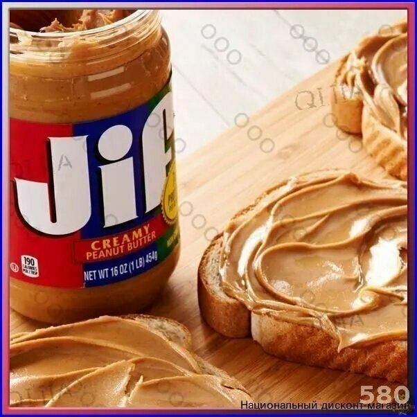 JIF арашисовая паста