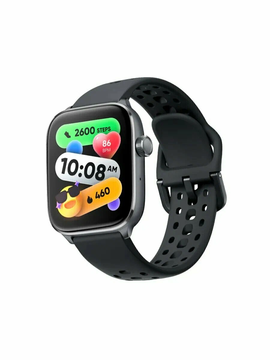 Смарт-часы Mibro Watch Fit, AMOLED, 350 мАч, алюминиевый корпус, черный