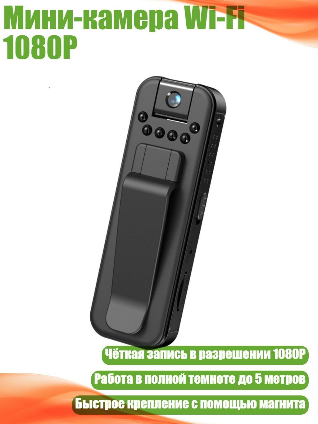 Мини-камера Wi-Fi 1080P