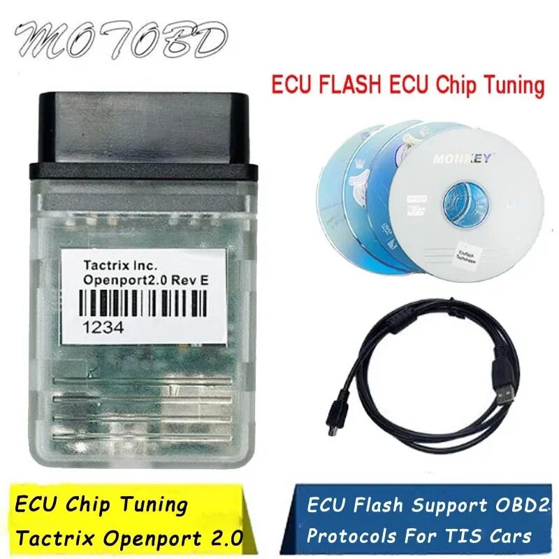 Автомобильный диагностический сканер Tactrix Openport 2,0 ECU FLASH open port 2 0 с чипом OBD 2 OBD2 для Mercedes-Benz J2534