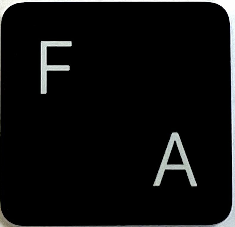 Кнопка клавиша F/А Macbook Air, Pro M1 2019-2022