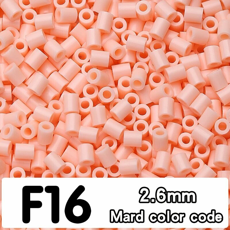Розовый бисер YAONUAN F16 2.6mm 1000шт