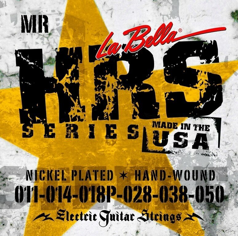 La Bella HRS-BL Комплект струн электрогитары, MEDIUM REGULAR, 11-50