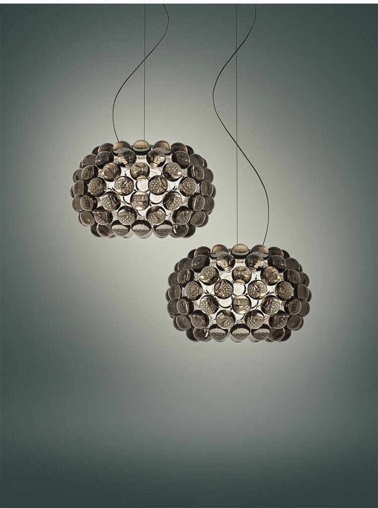 Artpad Современная акриловая люстра LED D35 см, Прозрачного цвета, для гостиной, спальни и кабинета