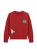 Толстовка AMIRI Tiger sweatshirt, размер 10 лет, красный