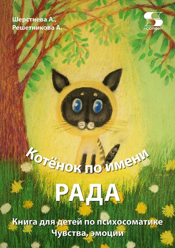 Книга для детей по психосоматике. Эмоции и чувства. Котёнок по имени Рада