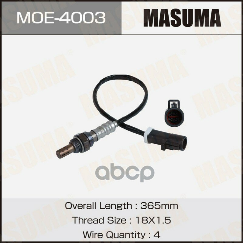 Лямбда-зонд FORD Fiesta/ Focus/ Fusion/ Mondeo II 95-> Masuma арт. MOE-4003