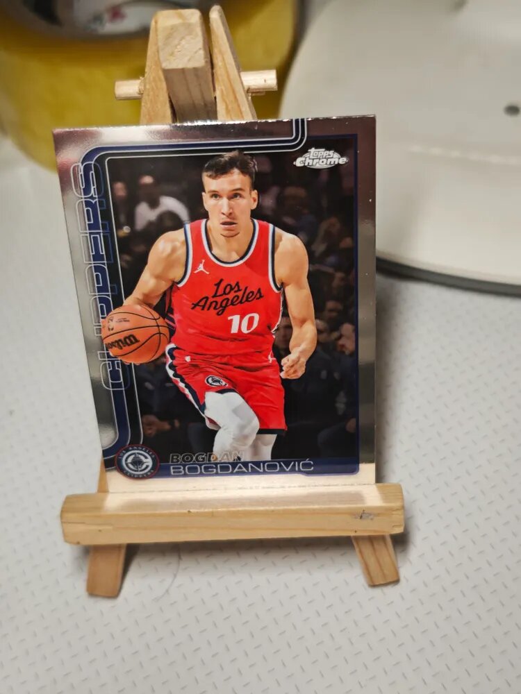 Коллекционные баскетбольные карточки Topps Chrome NBA (набор из 5 карточек)