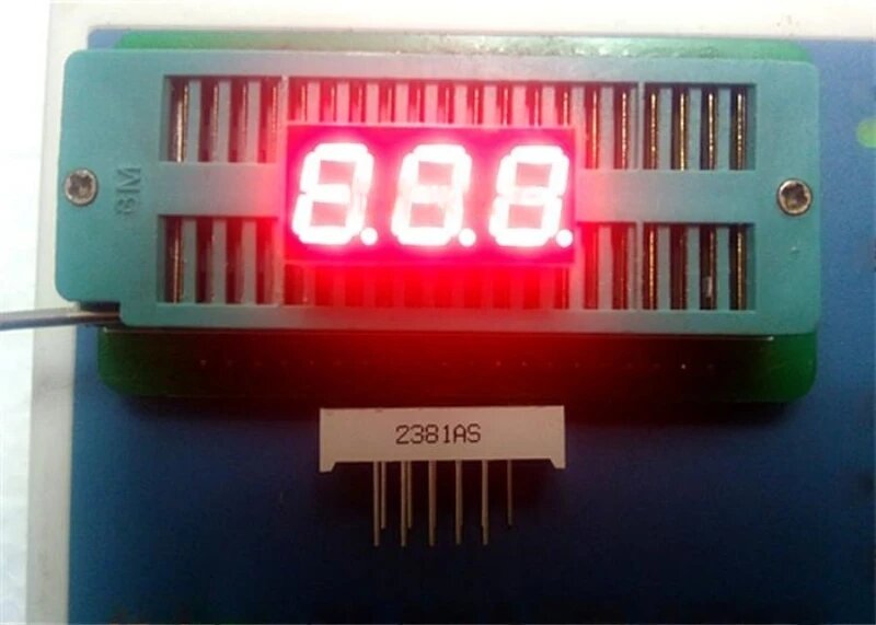 Светодиодные цифровые трубкой 0,28 дюйма 10 шт. 2831AS Cathode