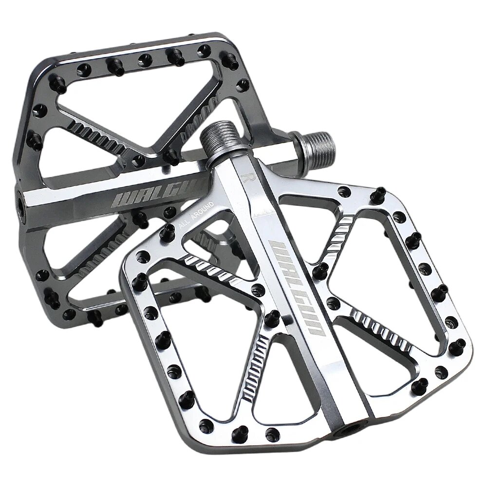 Педали WALGUN MTB Silver алюминиевые