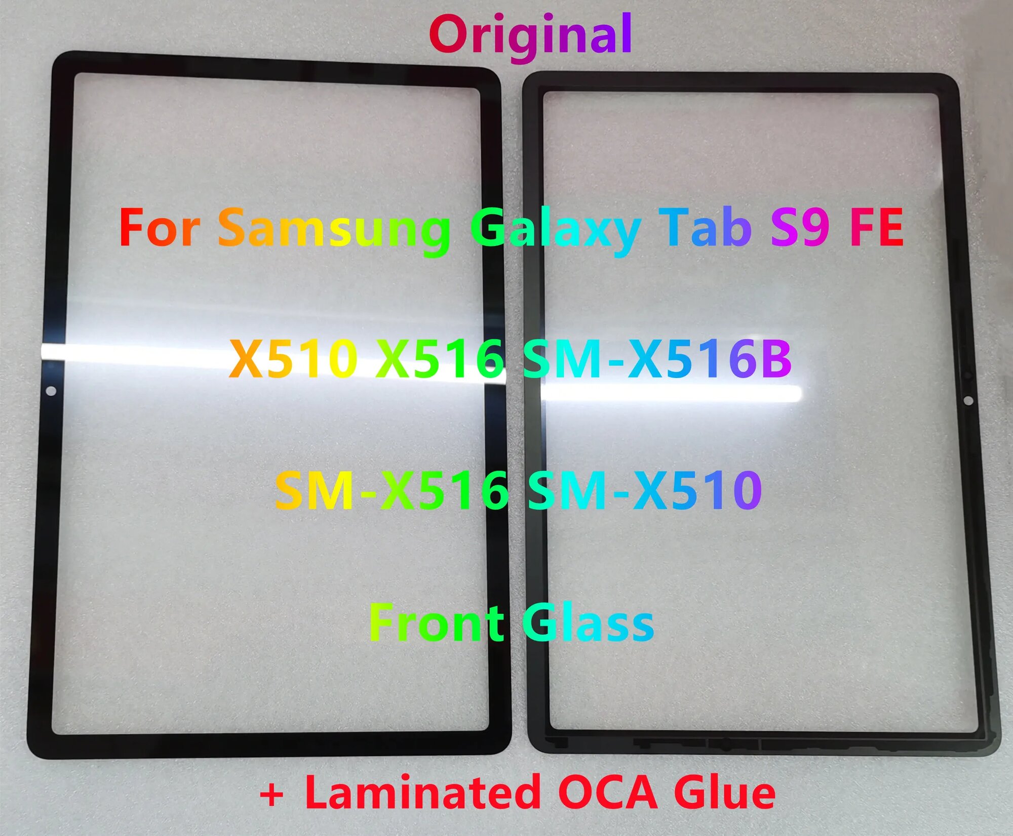 Сенсорная панель для Samsung Galaxy Tab S9 FE Original Glass-OCA