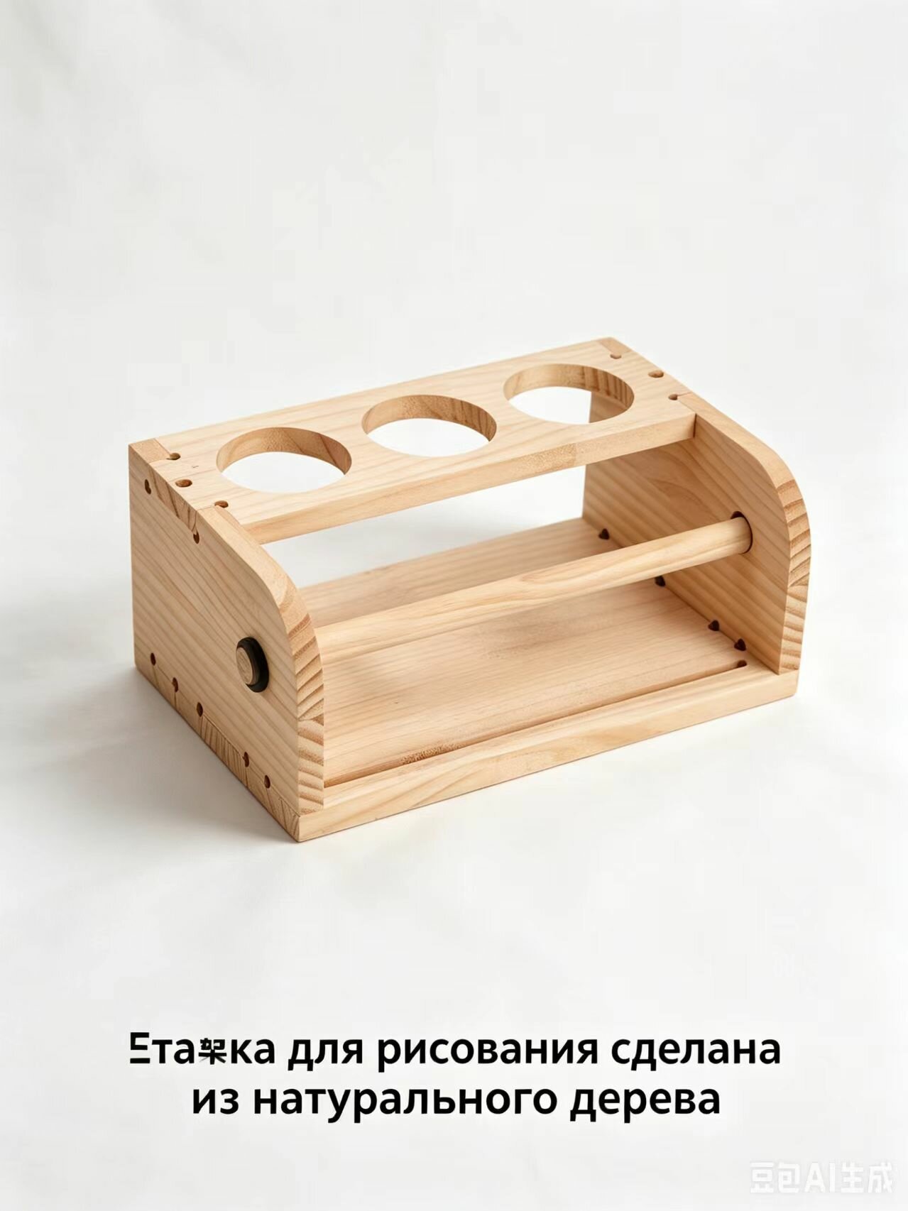 Детский мольберт для рисования, массив дерева, настольный, размер 34.5*17*10 см, маленький