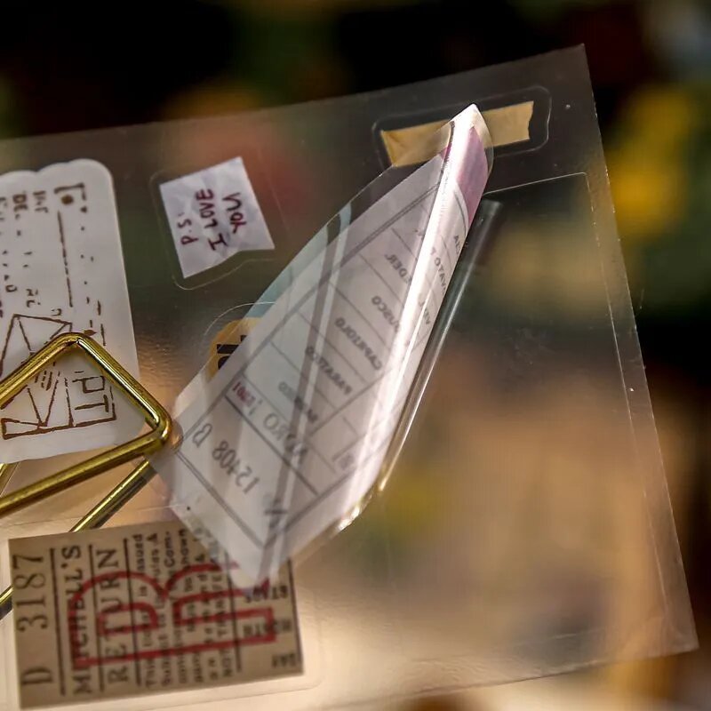 Наклейки Mr.paper, 100 шт, "A romantic agreement", набор для творчества — фото 1