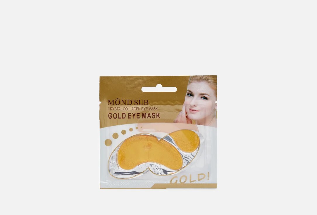 Mondsub Golden eye patch Патчи для глаз 8мл нет