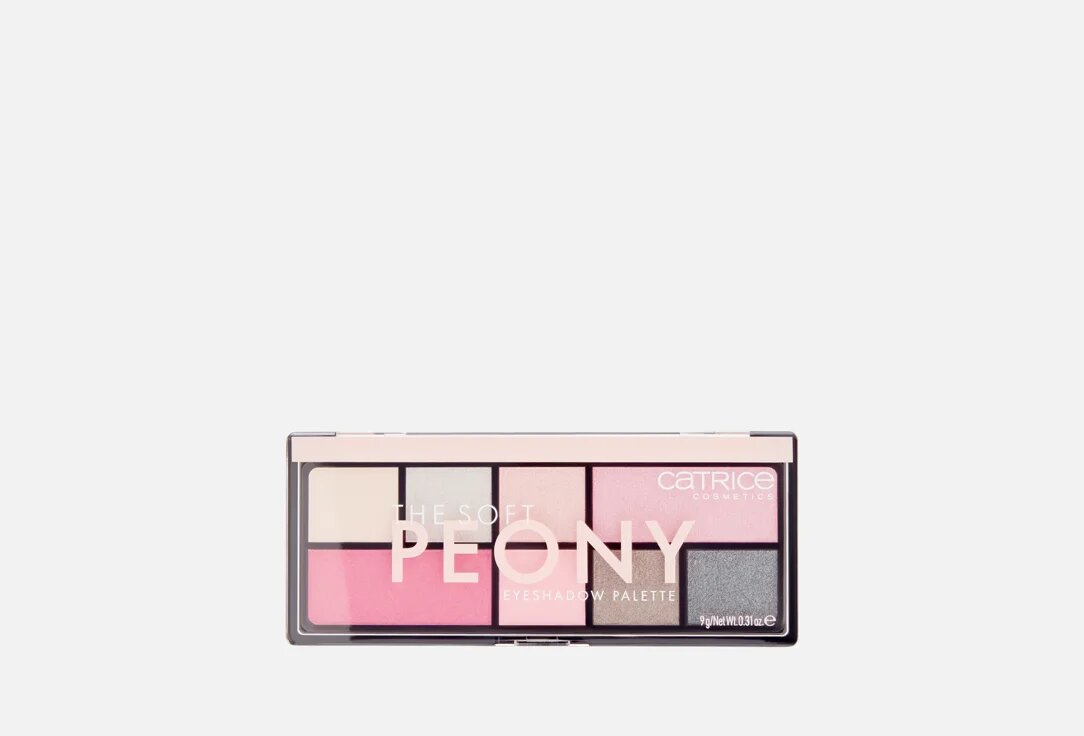 Catrice The Soft Peony Палетка теней для век 9г Мультиколор