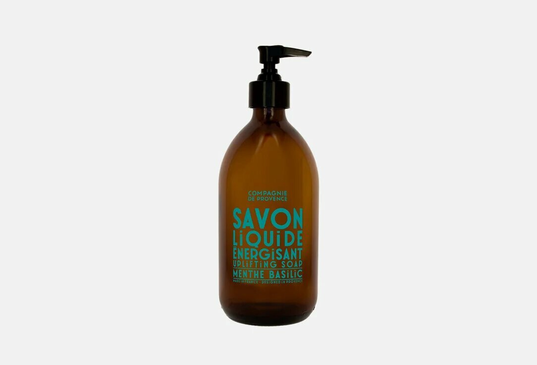 COMPAGNIE DE PROVENCE Mint Basil Liquid Marseille Soap Энергизирующее жидкое мыло для тела и рук 300мл