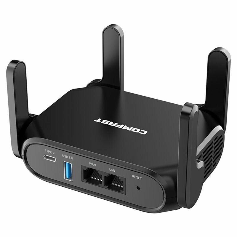 Y3Comfast AX3000 MESH Двухдиапазонный WiFi 6 Гигабитный Беспроводной Маршрутизатор 3000Mbps WAN/LAN С Антеннами Усилением