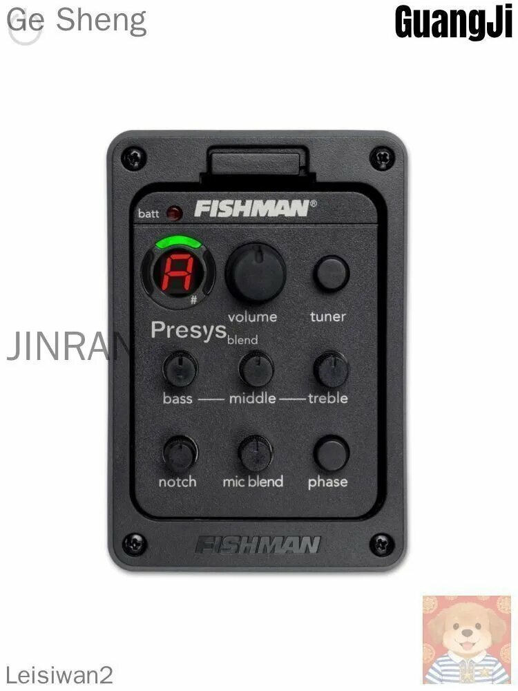 Преамп-звукосниматель Fishman Presys Blend 301 специализированное устройство для акустической гитары