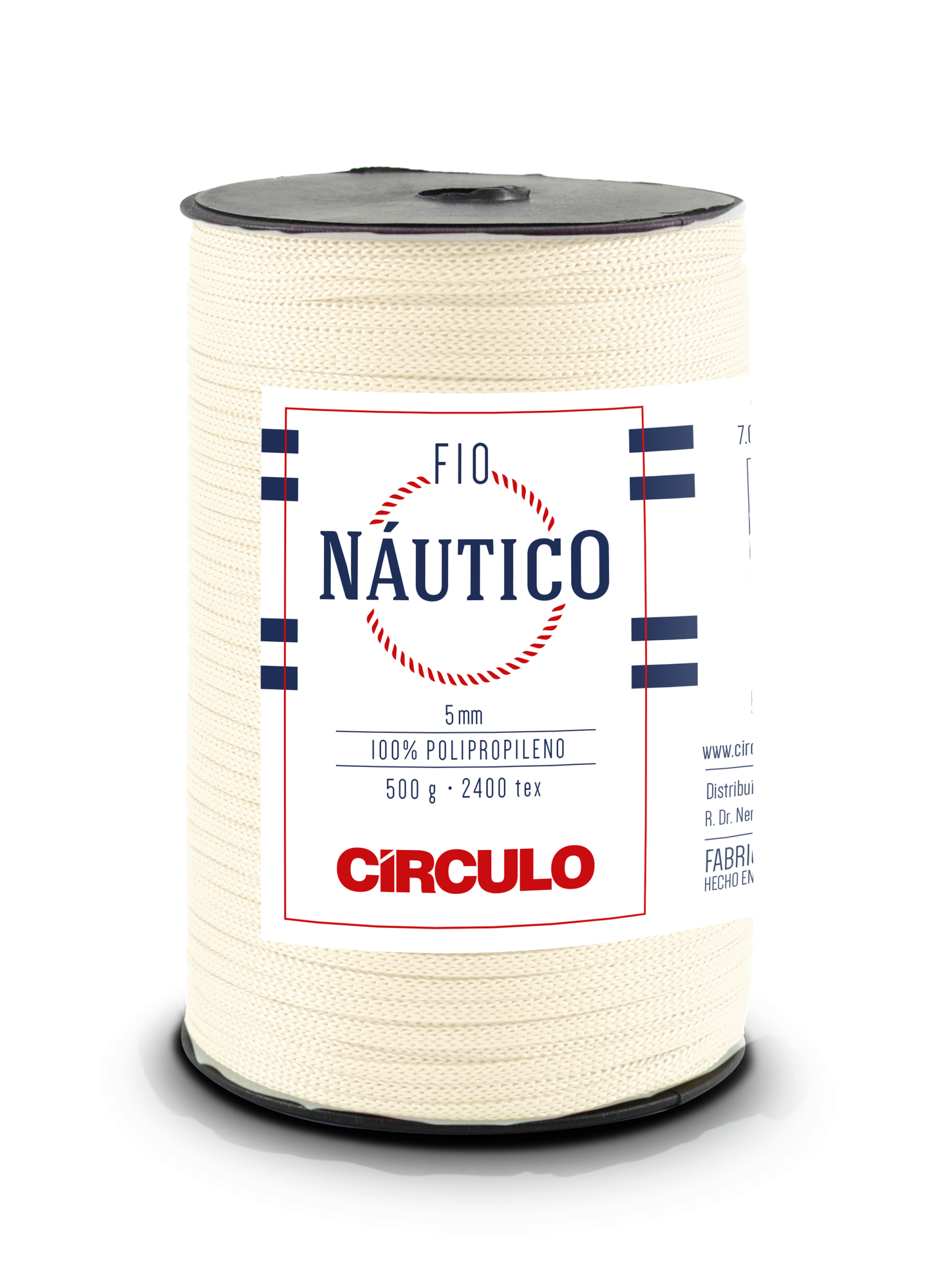 Пряжа CiRCULO FIO NAUTICO (100% полипропилен, 500гр. 208м, цвет 1074