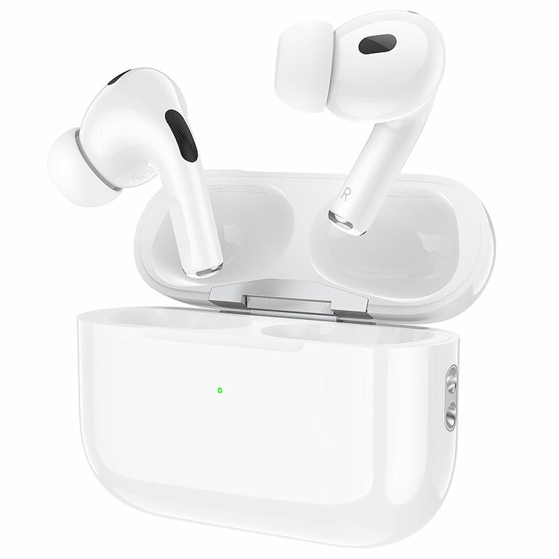 Наушники Bluetooth Hoco EW50, в кейсе, сенсорные, цвет белый