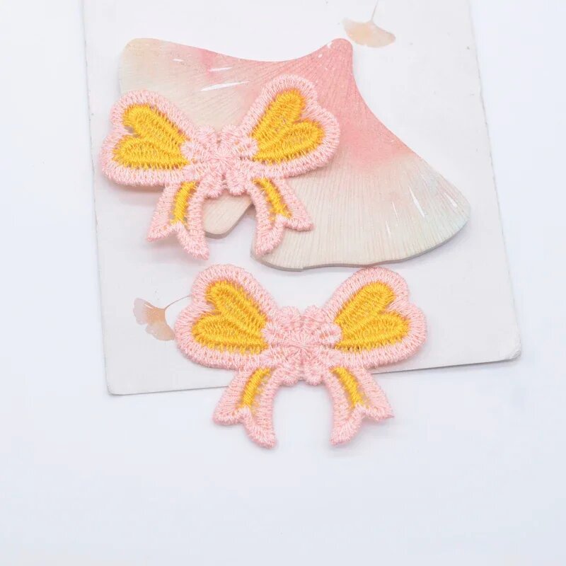 Набор из 12 аппликаций с бантом Diy Super Paradise Yellow