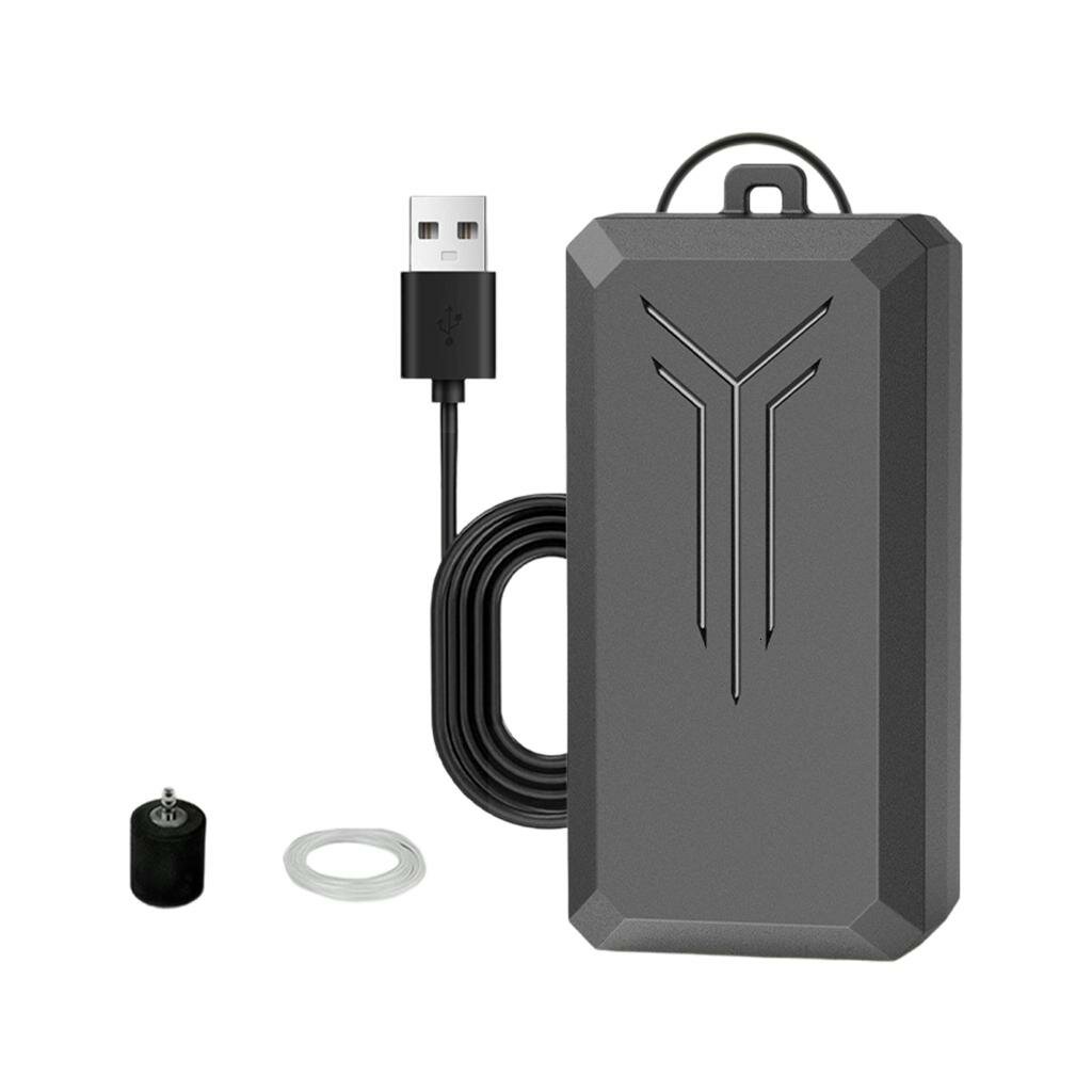 USB-кислородный насос, Черный - Подача воздуха каменная тра