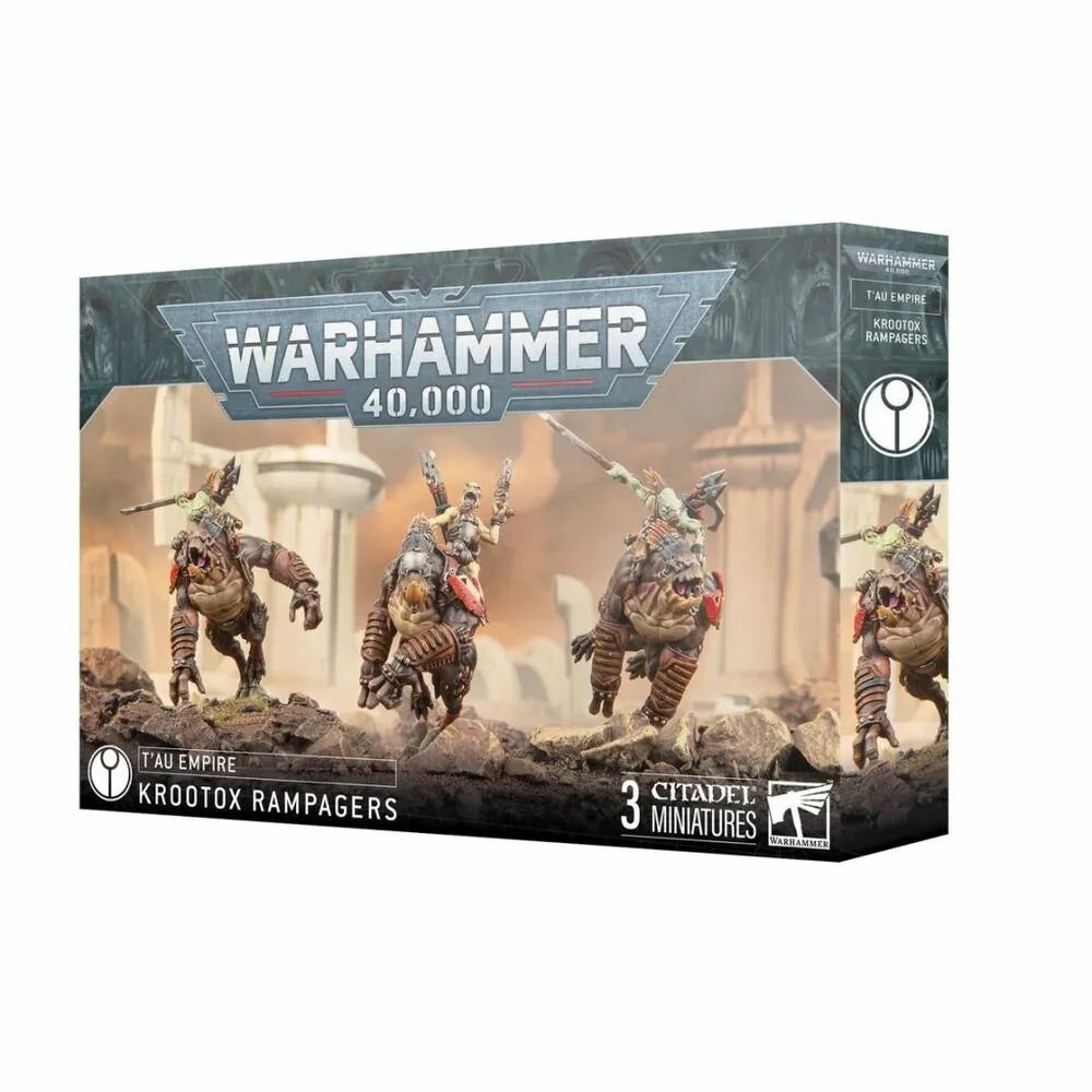Warhammer 40K -T'AU EMPIRE : KROOTOX RAMPAGERS- миниатюры