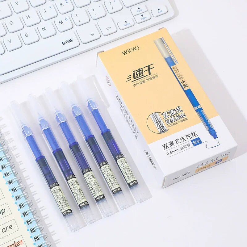 Гелевые ручки Синий, 12pcs blue